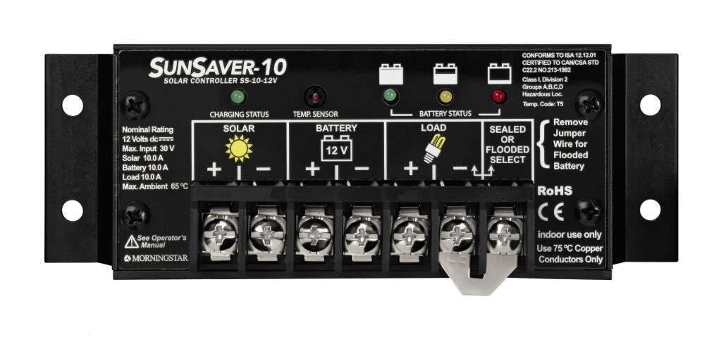 Can I use the Morningstar SunSaver Solar Controller without connecting ...