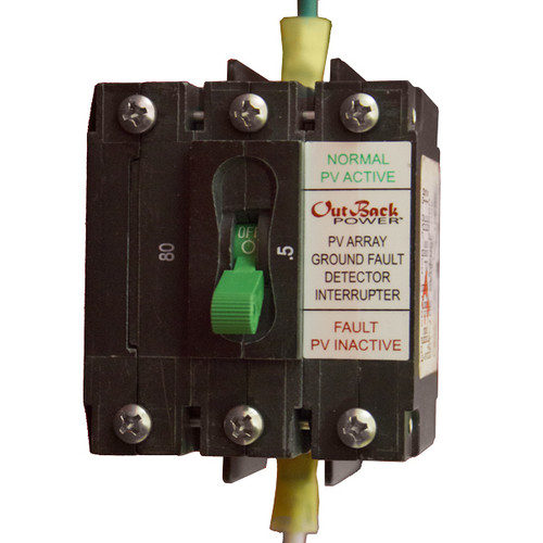 Stellavolta: OutBack Power PNL-GFDI-80D PV Ground Fault Detector 2-Pole