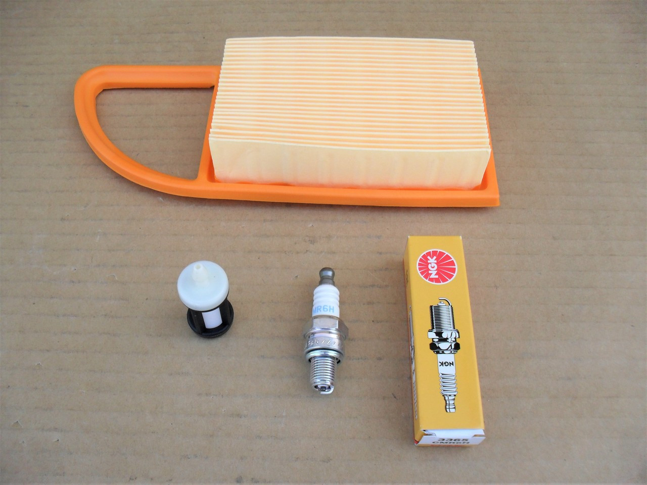 Air Filter, Spark Plug, Fuel Gas Filter for Stihl BR500, BR550, BR600 ...