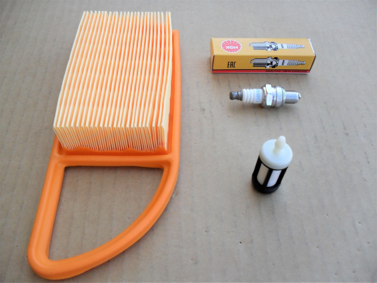 Air Filter, Spark Plug, Fuel Gas Filter for Stihl BR500, BR550, BR600 ...