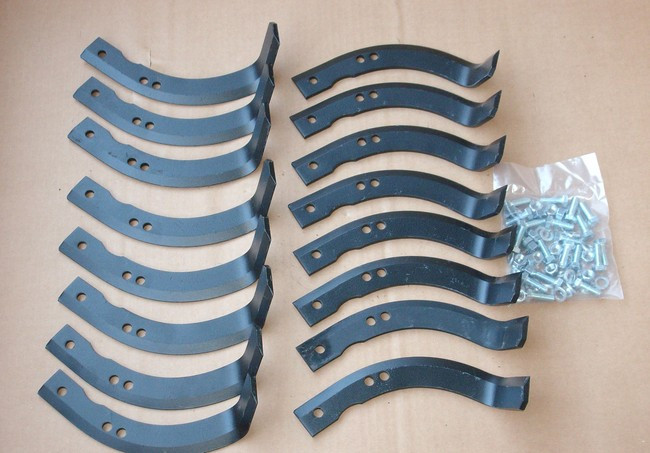 Roto Tiller Tine Set for Troy Bilt Horse, Pony Models 1901118, 1901118A ...