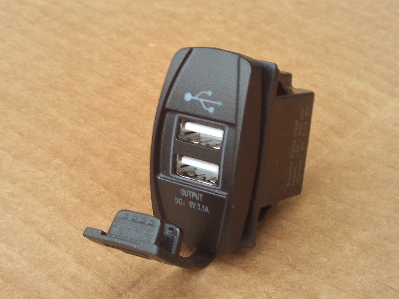 USB Port Dual Waterproof, Universal ATV, UTV, marine, Output 5V, 3.1 ...