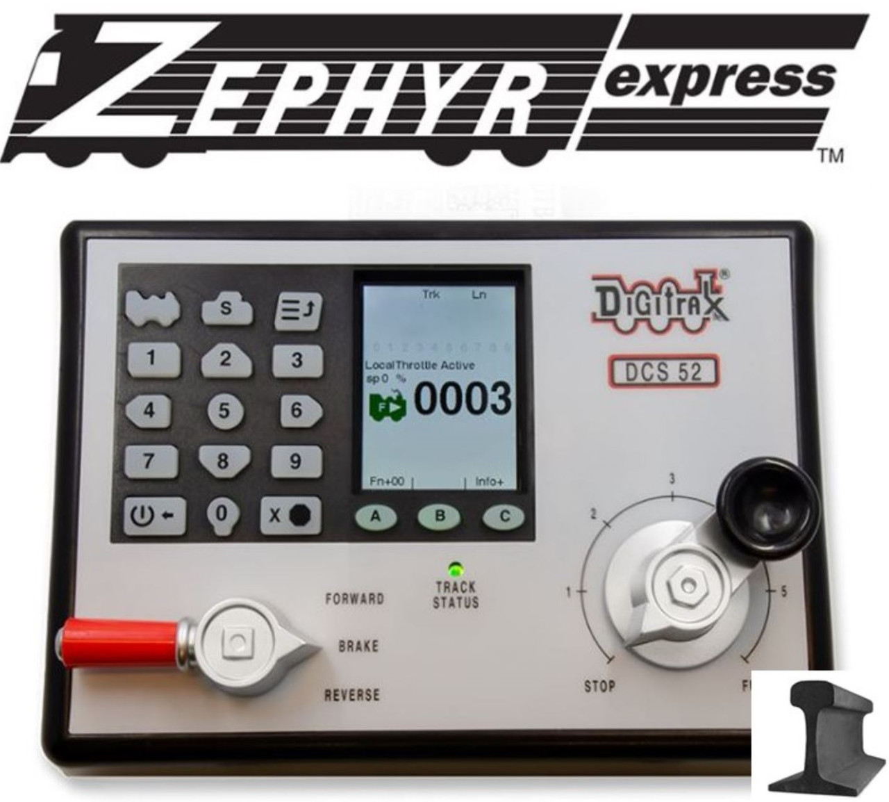 Power Supply For Digitrax Zephyr ~ Includes Power Cord - Iron Planet ...