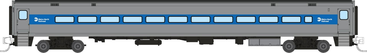 Rapido ~ N Scale ~ Comet Car Coach ~ Metro North ~ 528063 - Iron Planet ...