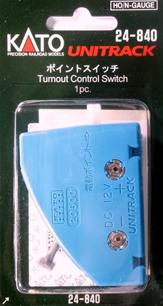 Kato ~ HO / N Scale ~ UniTrack Turnout Control Switch ~ (1 pc) ~ 24-840 ...