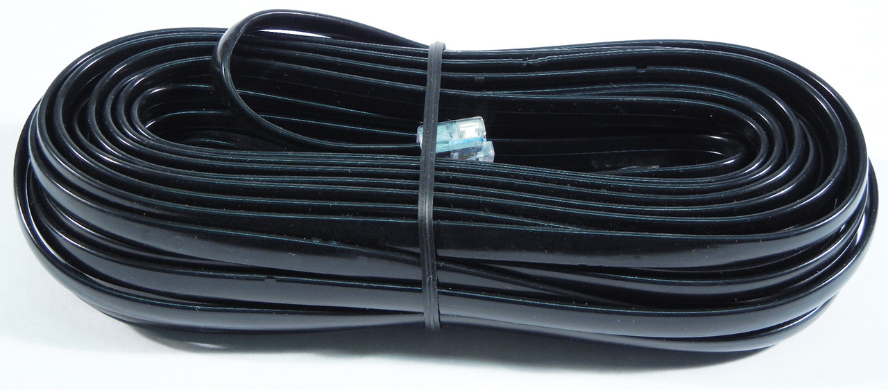 NCE ~ RJ12-40 ~ 6 Wire Straight Cab Bus Cable ~ 40 Feet ~ 5240220 ...