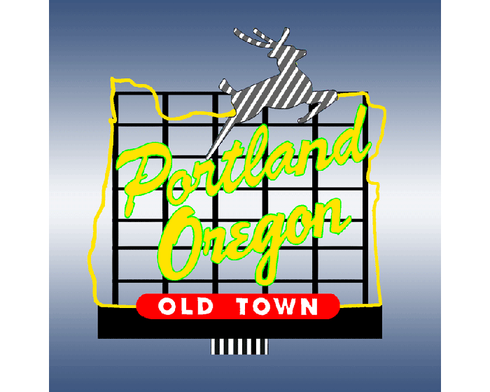 Miller Engineering ~ HO or N Scale ~ Portland White Stag Billboard ...