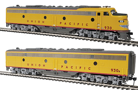 Rapido ~ HO Scale ~ Union Pacific ~ EMD E8A & E8B #938 & 938B ~ DCC ...