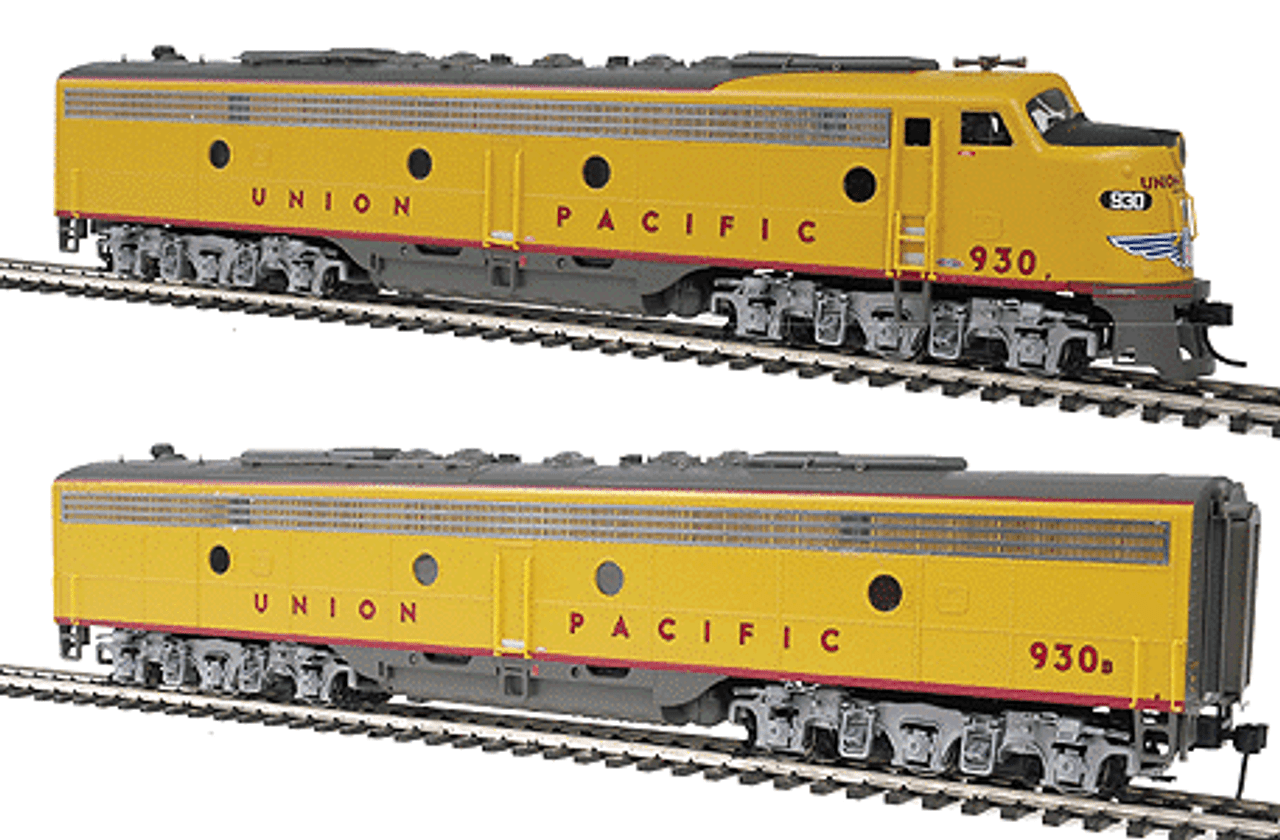 Rapido ~ HO Scale ~ Union Pacific ~ EMD E8A & E8B #940 & 941B ~ DCC Sound ~ 28541 - Iron Planet ...
