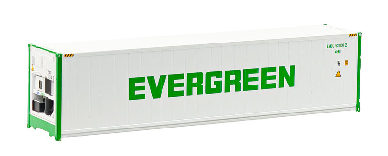 Atlas ~ HO Scale ~ 40' Refrigerated Container ~ 3 Pack ~ Evergreen ...