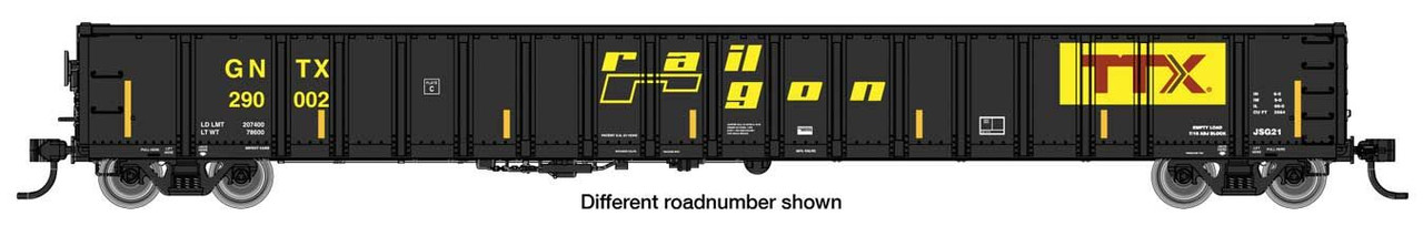 WalthersMainline ~ HO Scale ~ 68' Railgon Gondola ~ Ready To Run ...