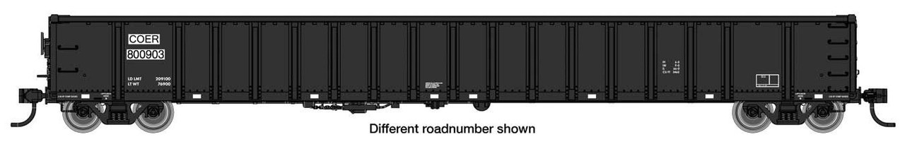 WalthersMainline ~ HO Scale ~ 68' Railgon Gondola ~ Ready To Run ~ Crab ...