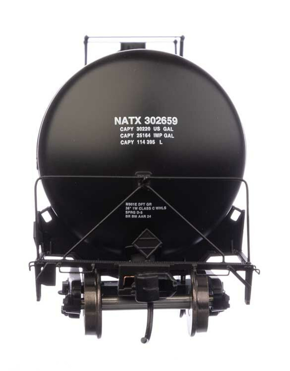 WalthersProto ~ HO Scale ~ 55' Trinity 30,145-Gallon Tank Car ~ Ready to Run ~ North American ...