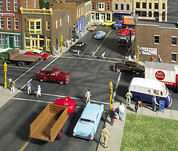 Walthers Cornerstone ~ HO Scale ~ Asphalt Street System ~ Straight ...