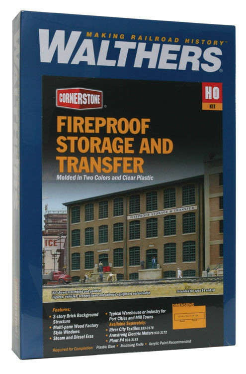 Walthers Cornerstone ~ HO Scale ~ Fireproof Storage and Transfer ...