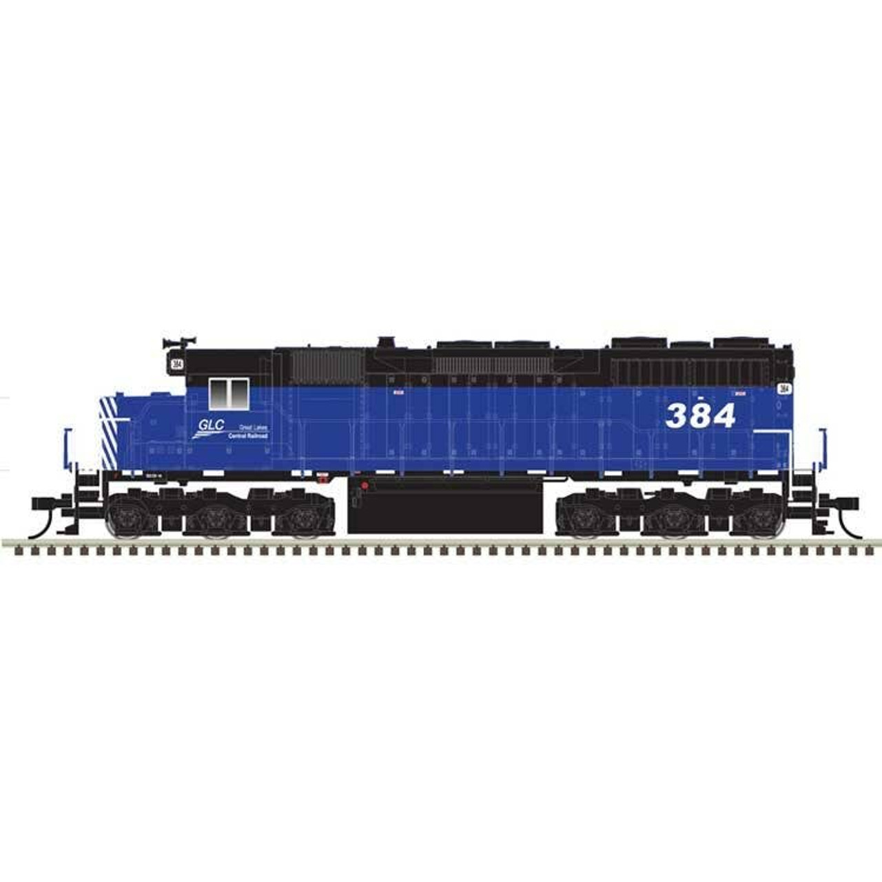 Atlas ~ N Scale ~ EMD SD35 Low Nose ~ Standard DC ~ Master Silver ~ Great Lakes Central #386 ...