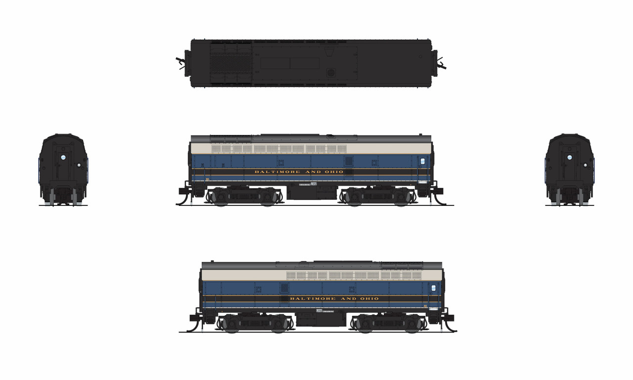 Broadway Limited ~ HO Scale ~ EMD F3 A/B ~ Atlantic Coast Line ACL #339 ...