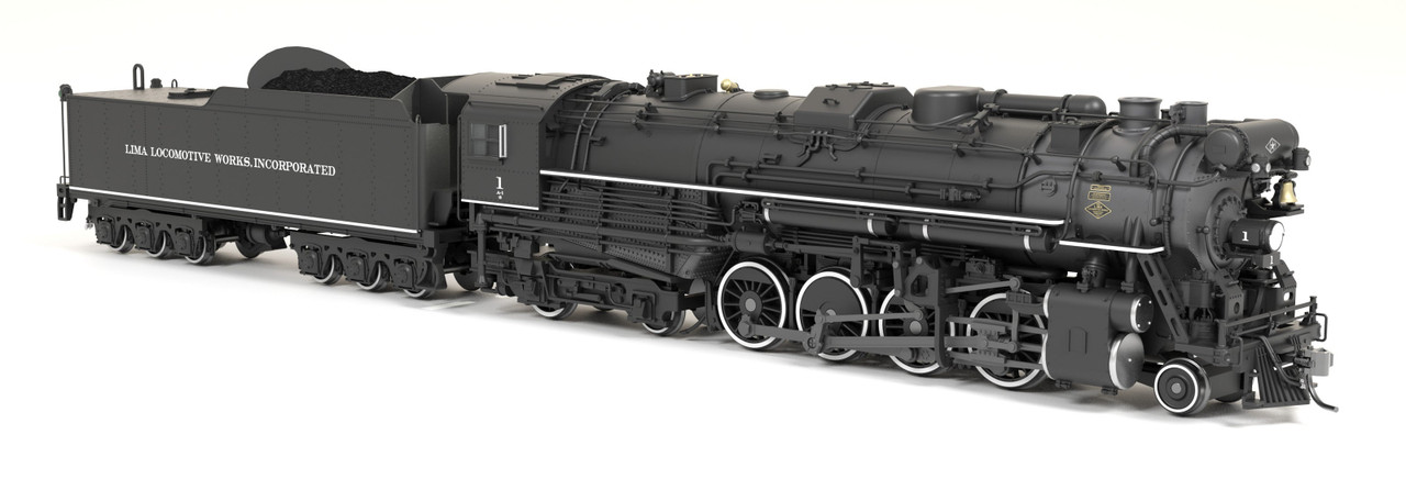Broadway Limited ~ HO Scale ~ A1 ~ Lima Locomotive Works #1 ~ 6-Axle ...