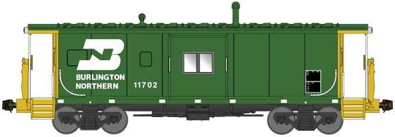 Bluford Shops ~ N Scale ~ International Car Bay Window Caboose Phase 1 ...