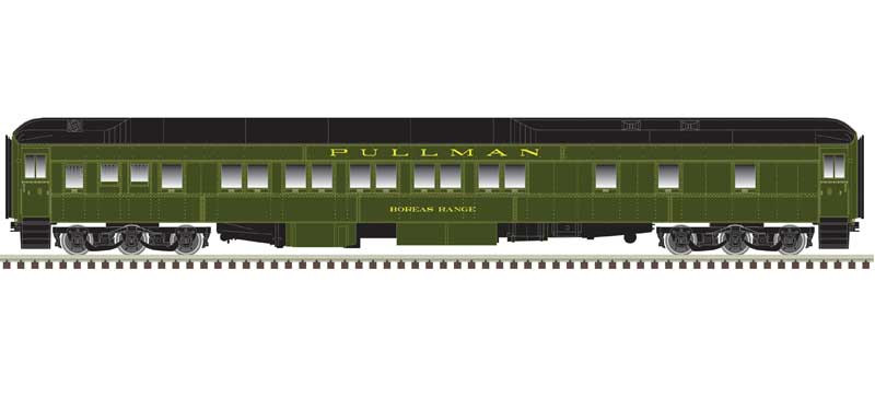 Atlas HO Scale ~ Pullman Heavyweight Plan 3973 10-1-1 Sleeper ~ Ready ...