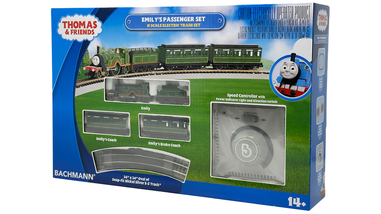 Bachmann ~ N Scale ~ Emily's Passenger Train Starer Set ~ From Thomas ...