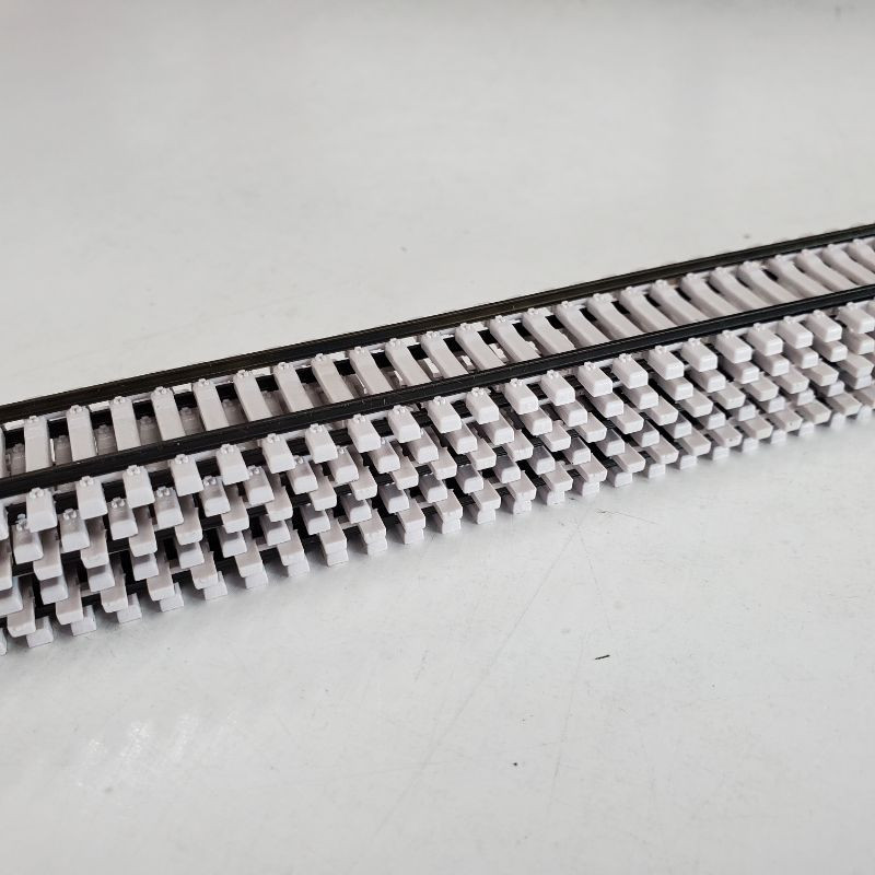 Micro Engineering ~ HO Scale ~ Code 83 ~ 36" Weathered Concrete Tie ...