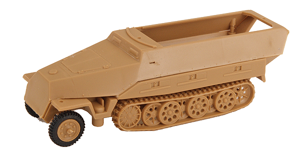 Trident Miniatures ~ HO Scale ~ Former German Army WWII ~ SdKfz 251 ...