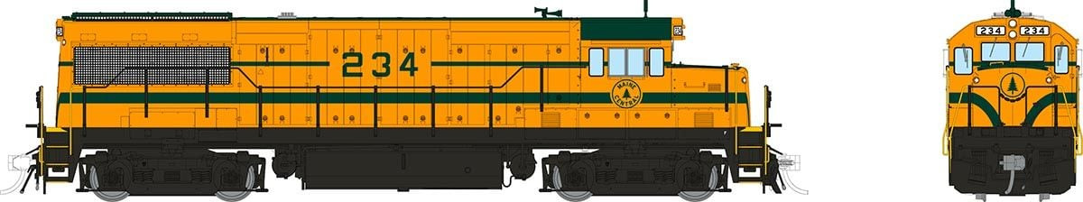 Rapido ~ HO Scale ~ Frisco SLSF GE U25B #804 ~ ESU DCC Sound ~ 35528