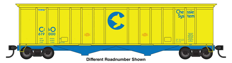 Walthers Mainline ~ HO Scale ~ 50' Rocket Train Clearance Car ...