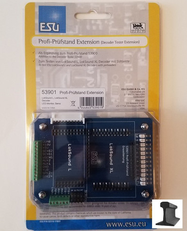 ESU ~ LokSound DCC Decoder Tester Extension For V4.0 XL, L & Servo ...