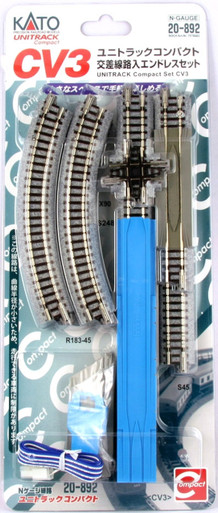 Kato ~ N Scale ~ UniTrack CV3 Compact Semi Circle With Crossing Set ...