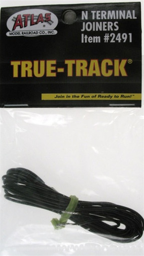 Atlas ~ N Scale ~ Code 65 ~ True-Track ~ Terminal Rail Joiners (1 pair ...