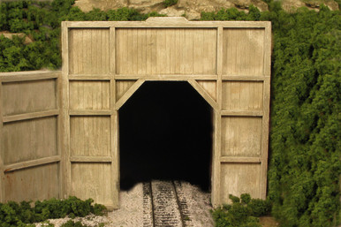 Monroe Models ~ HO Scale ~ Tunnel Portal Wood Outside Braced Single ...