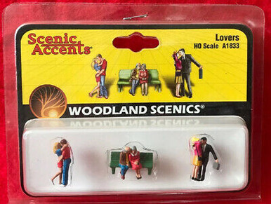 Woodland Scenics ~ HO Scale ~ Lovers ~ A1833 - Iron Planet Hobbies
