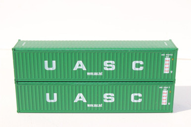 Jacksonville Terminal Company ~ UASC (green) ~ 40' Canvas/Open top ...