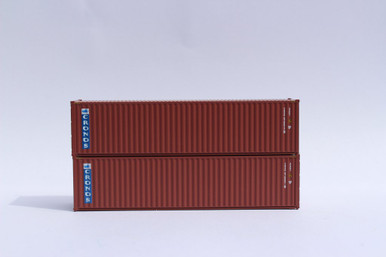 Jacksonville Terminal Company ~ N Scale ~ 40' High Cube Corrugated Side ...
