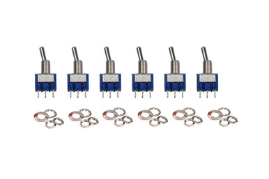 DCCconcepts ~ ESP Toggle Switch ~ 6-Pack of On-On Toggle Switches ~ DCD ...