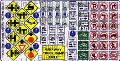 Blair Line ~ N Scale ~ Modern Traffic Signs ~ 047 - Iron Planet Hobbies
