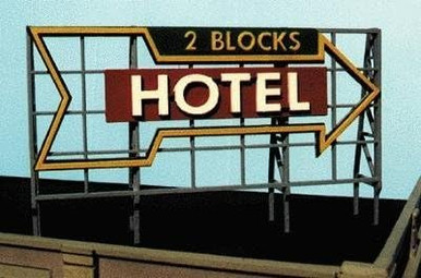 Blair Line ~ Z, N, Scale ~ Hotel 2 Blocks [To the Right] HO Laser-Cut ...