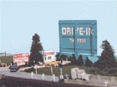 Blair Line ~ HO Scale ~ Drive-In Theatre Kit ~ 168 - Iron Planet Hobbies
