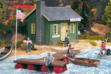 PIKO ~ G-Scale ~ Bait & Tackle Shop, Building Kit ~ 62103 - Iron Planet ...