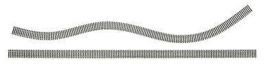 Bachmann ~ HO Scale ~ 36" Nickel Silver Flex Track (25 pieces/box ...