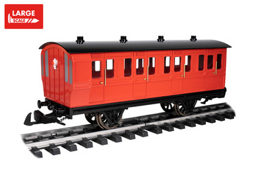 Bachmann ~ Large Scale ~ Red Brake Coach ~ 97006 - Iron Planet Hobbies