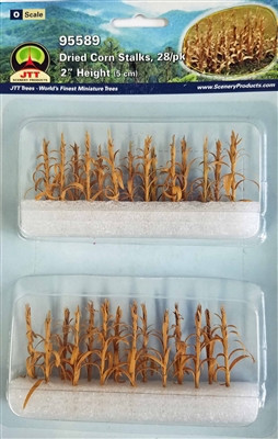 JTT Scenery Products ~ O scale ~ Dried Corn Stalks, 28/PK ~ 0595589 ...