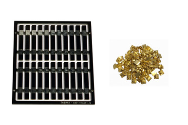 DCCconcepts ~ 20x Pre-Etched Sleepers 1.6mm (4mm scale) + 20 Brass ...