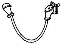 Details West ~ HO Scale ~ MU Cables ~ 1 Each Receptacle Double-Plug ...