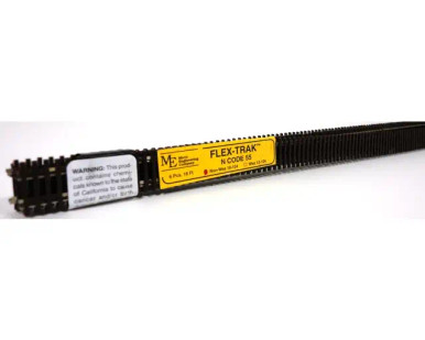 Micro Engineering ~ N Scale ~ Code 55 ~ Flex Track ~ 3' ~ 6 Pieces ~ 10 ...