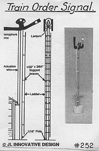 JL Innovative Design ~ HO Scale ~ Train Order Signal ~ Non-Operating ...