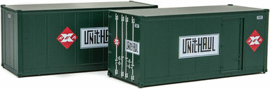 Walthers SceneMaster ~ HO Scale ~ 20' Smooth-Side Container with Right ...