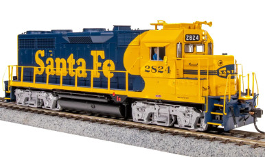 Broadway Limited Ho Scale Santa Fe Atsf Gp35 2824 Dc Version 8220